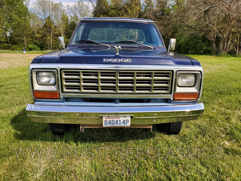 1983 Dodge W250 4x4 83 Power Ram Blue